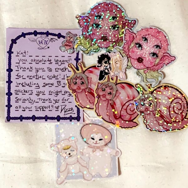 Melanie Martinez Snail Creature Fairy Vinyl Stickers Portals ...