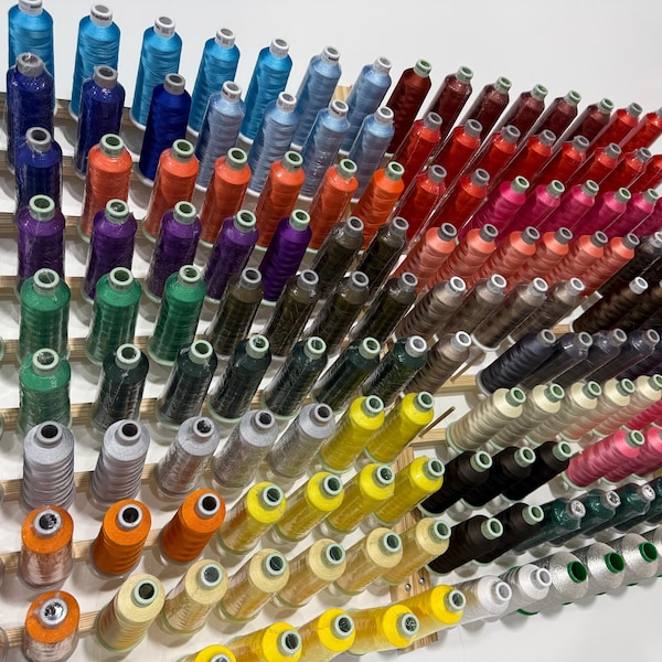 80 Spool Thread Rack-3 Inch Spools -extra Large Spools - Etsy