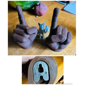 Female Hand Hook, Grabbing, Printed, Wall Mounted, Floating Effect - Etsy