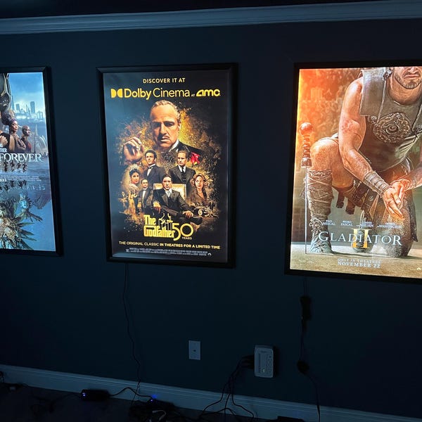 4-pack Custom LED Light Box Poster Frames - Made in the USA - Etsy