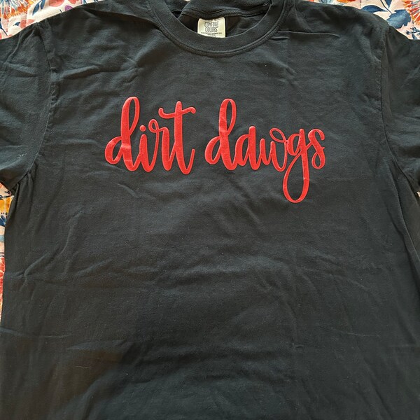 Custom Puff Game Day Tee Mascot Comfort Colors Spirit Shirt Team Sports ...