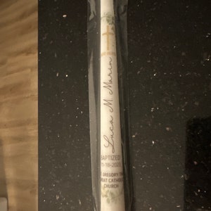 First Holy Communion Taper Candles Personalized Ceremony Candle, First ...