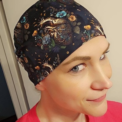 Face-lift Markings Scrub Cap, Plastic Surgeon Hat, Cosmetic Surgery ...