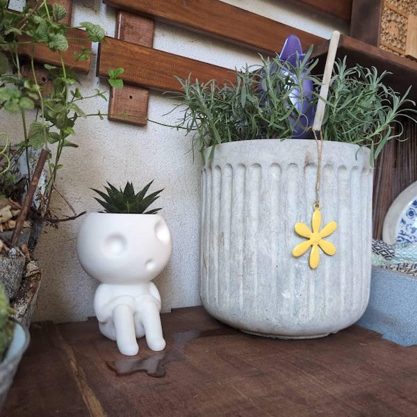 Kodama Planter - Studio Ghibli Inspired Indoor Pot - Princess Mononoke ...
