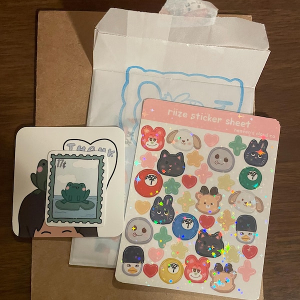 Riize Sticker Sheet - Etsy