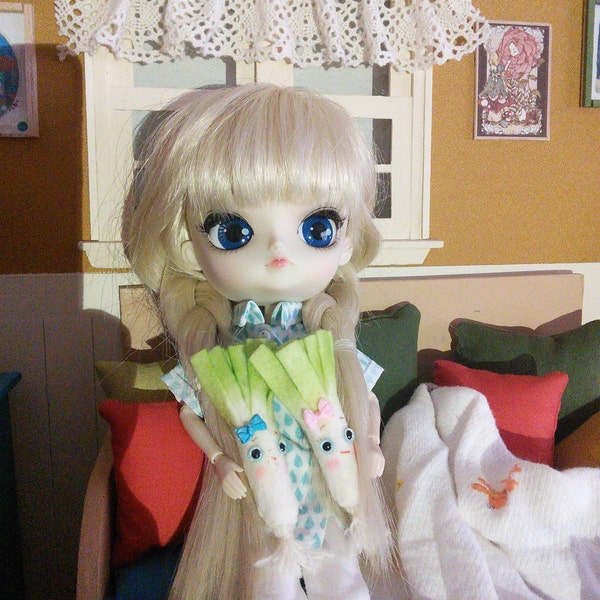Darling Leek Girl or Boy, Toy for Dolls, You Choose Boy or Girl MADE TO ...