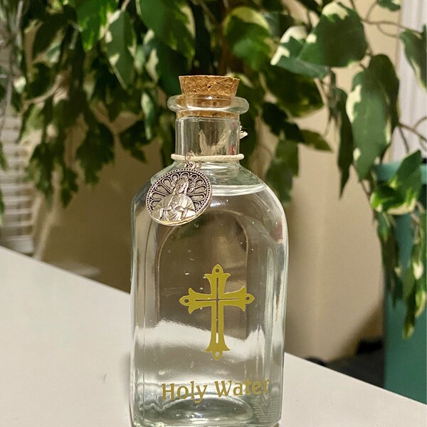 Catholic Bottle Set (holy Water, Blessed Salt, Holy Oil) - Etsy