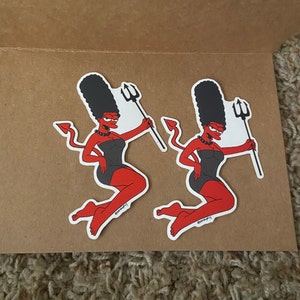 Devil Bart Sticker | Etsy