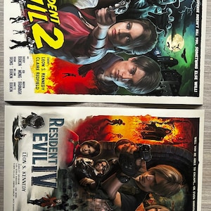 RESIDENT EVIL 2 REMAKE Game Poster Game Art Horror Game Print Room ...