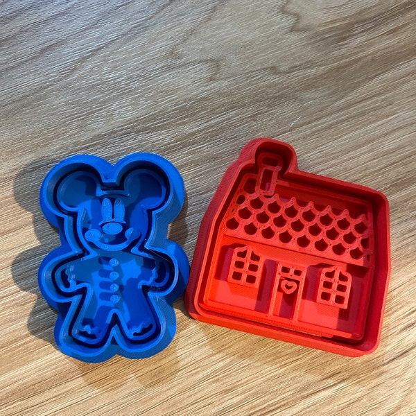 House Cookie Cutter and Embosser Stamp - Etsy