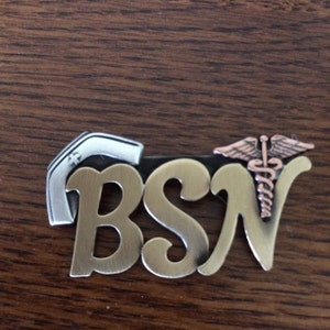 BSN Pin BSN Brooch BSN Pinning Ceremony Nurse Gift | Etsy