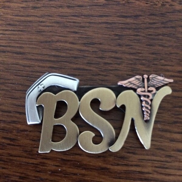 BSN Pin- BSN Brooch- BSN Pinning Ceremony- Nurse Gift - Etsy