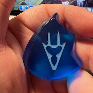 Clear Dragoon FFXIV Glow in the Dark Soul Crystal/drg Job Stone Final ...