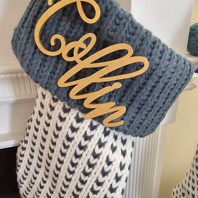 Silver Wooden Names Custom Names Laser Cut Names Silver - Etsy