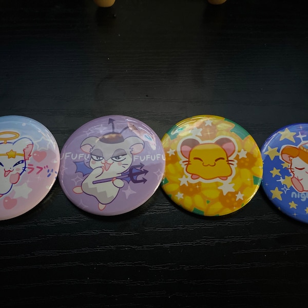 Ham Ham Buttons Pack - Etsy