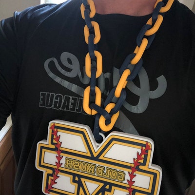 Custom 3D Printed Turnover Oversized Sports Chains - Etsy
