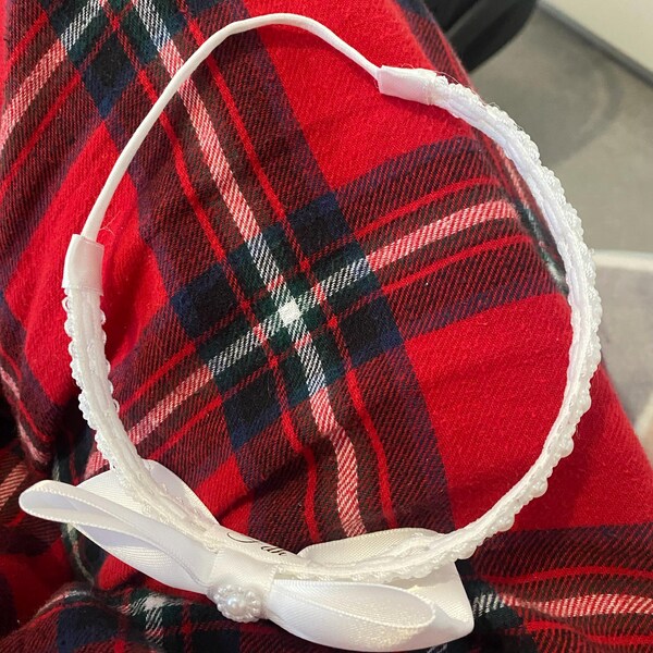 Baby Satin Shoes Ivory Booties for Christening, Baptism Bow Shoes ...