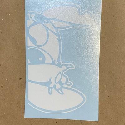 Lilo & Stitch Inspired Stitch Waving Vinyl Decal Car Window, Bumper ...