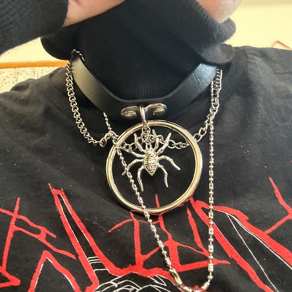 Y2K Emo Zebra Heart Necklace - Etsy