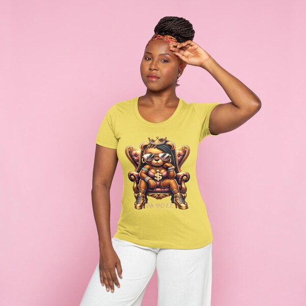 Graffiti Sassy Queen Hip Hop Teddy Bear, Trendy Teddy Bear, Digital ...