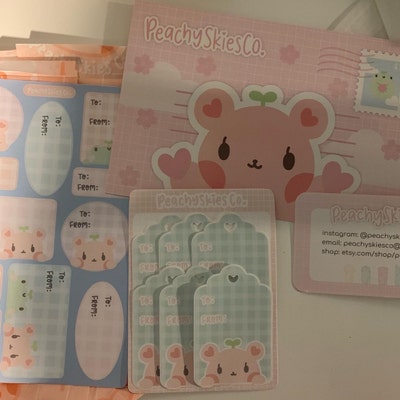 Cute Muted Pastel Aesthetic Sticky Notes, 50 Sheet Sticky Notes, Cute ...