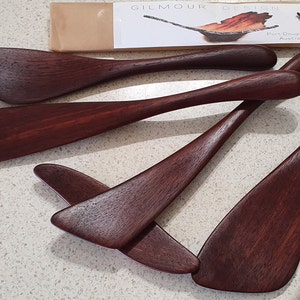 Traditional Spatula Left or Right Hand Stirring Utensil Wood Spatula ...