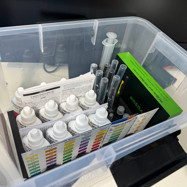 Gh, Kh, P04+ API Test Kit Holder and Dry Rack! || API Test Tube Holder ...