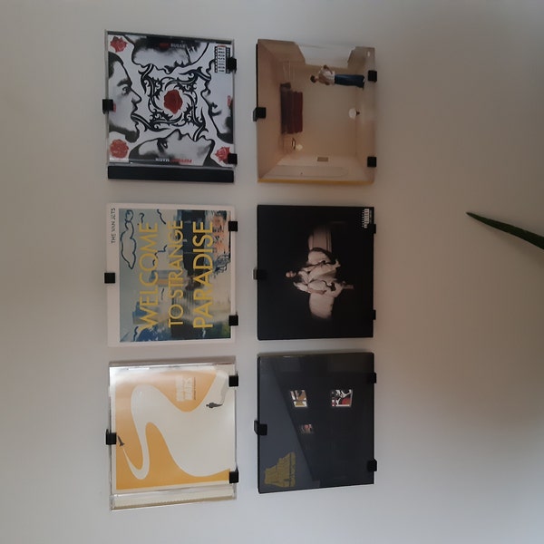 Minimalist CD Wall Mounts - Etsy