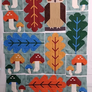 Spring Flower Quilt Block Pdf Pattern - Etsy