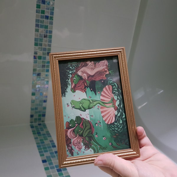 Renaissance Frogs || Art Prints - Etsy