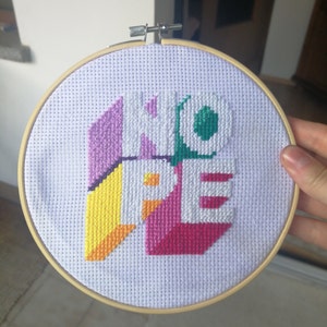 Elegant Decorative Scroll Cross Stitch Pattern. Modern Simple | Etsy