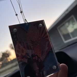 Hanging Car Photo Frames Rearview Mirror Hanging Accessory - Etsy