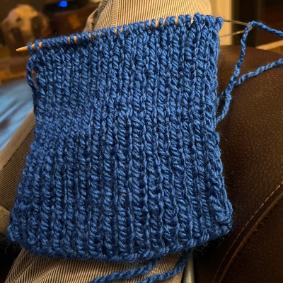 Scarf 2 Knitting Pattern Simple 1x1 Rib Stitch Scarf. Easy Knitting ...