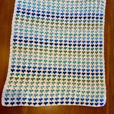 CROCHET PATTERN Baby Heart Blankets Bundle / Unique Baby Afghan Design ...