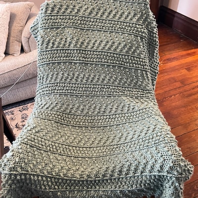 Berber Afghan Overlay Mosaic Crochet PATTERN ONLY Digital - Etsy