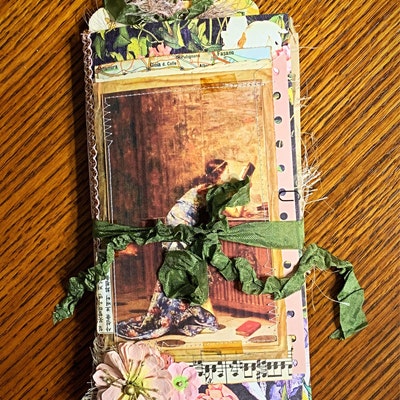 Catch of the Day Handmade Journal/junk Journal/folio/journals/creative ...