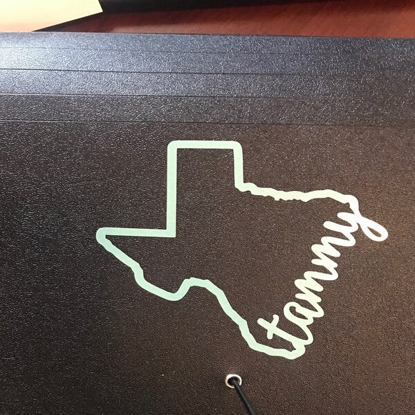 State Decal Sticker | Personalized State Gift | Any State | Name and ...