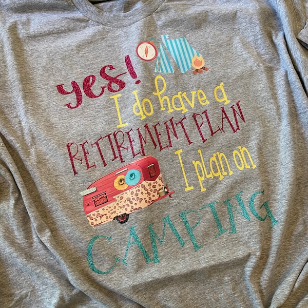 Retirement Png/ Retiring Camping/ Png/ Camping Png/ Sublimation/ Png ...