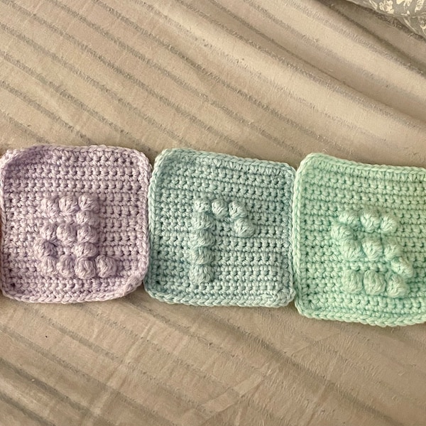 UPPER CASE Alphabet Letters A-Z Crochet Pattern With Bonus Heart Symbol ...