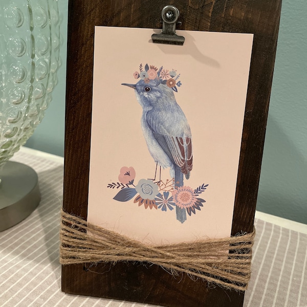 Rustic Clip Frames, Rustic Frames - Etsy