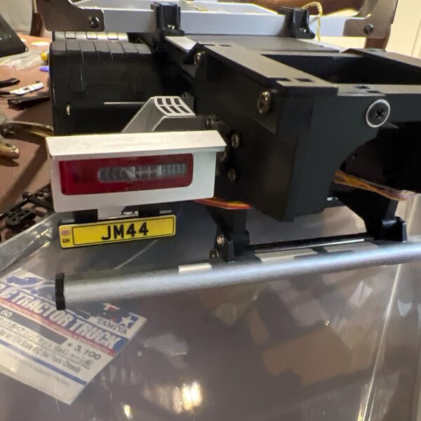 1:14 Scale UK British RC Mini Plastic Number / License Plates Pair for ...