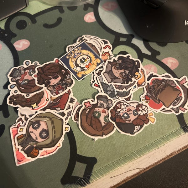 Identity V IDV Official Art Stickers - Etsy
