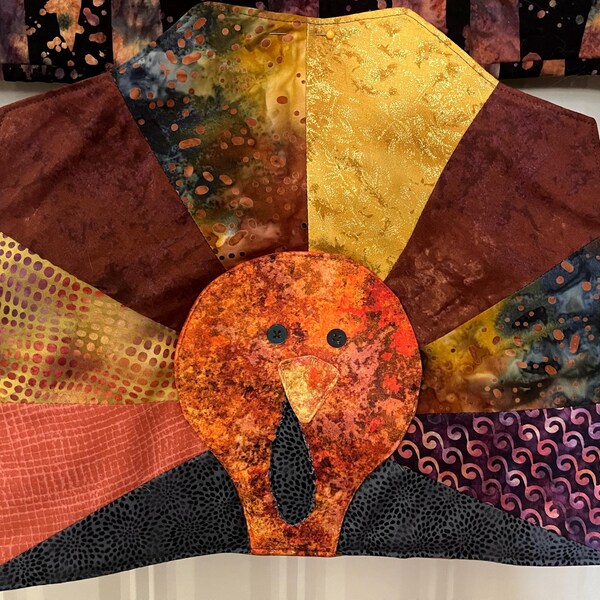 Gobble Gobble - Turkey Placemat Pattern - Downloadable Version - Etsy