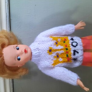 Sindy / Barbie Hand Knitted Aran-type Cardigan Various - Etsy