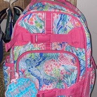 Embroidered Fabric Bag Tags, Personalized, Bookbag, Luggage - Etsy