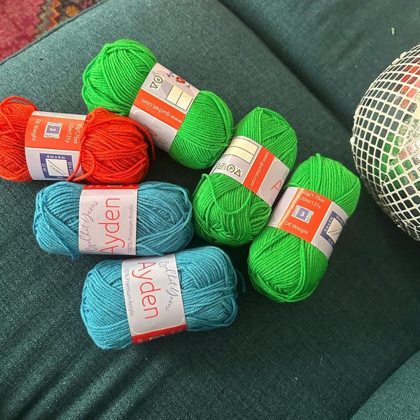 Yarn, Acrylic Yarn, Lightweight & Soft Yarn, Knitting Yarn, Crocheting ...