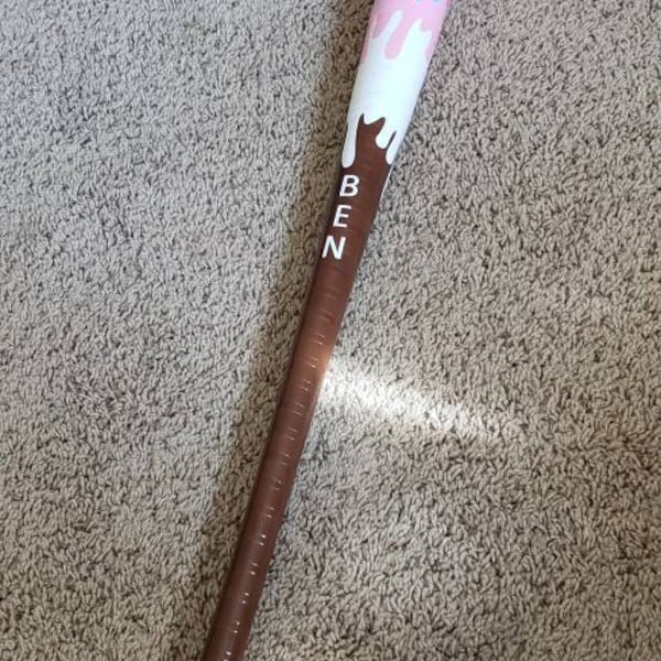 The Double Drip Ice Cream Plastic Baseball Bat - Etsy