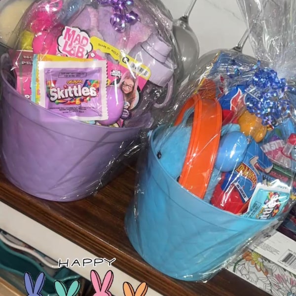 Easter Basket for Kids | Boy Easter Basket | Girl Easter Basket | Cars | Princess | Kids Easter ...