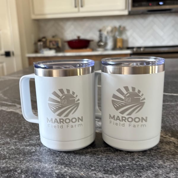 Corporate Branded Ceramic Mug, Insulated Steel Mug, Corporate Mug With ...
