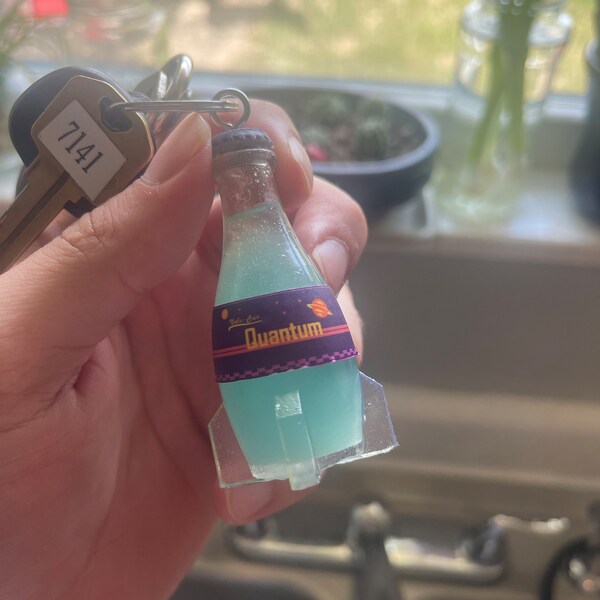 Fallout Inspired Nuka Cola Quantum Backpack Keychain - Etsy